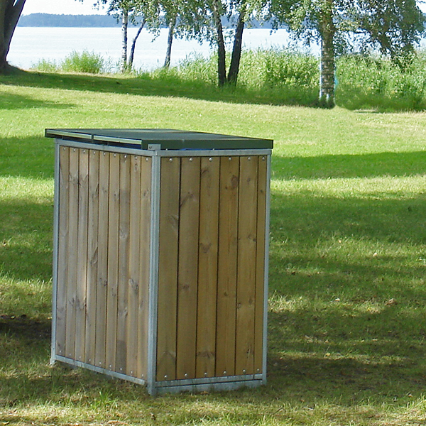 Källsortering utomhus