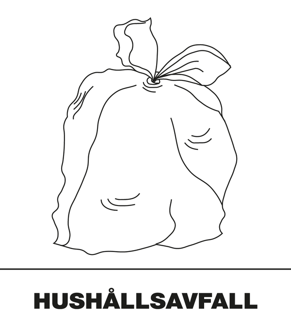Dekal Hushållsavfall